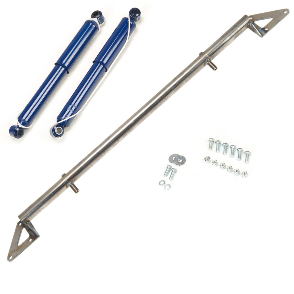 1949-54 Chevy Passenger Car Rear Upper Shock Crossmember With Shocks ...